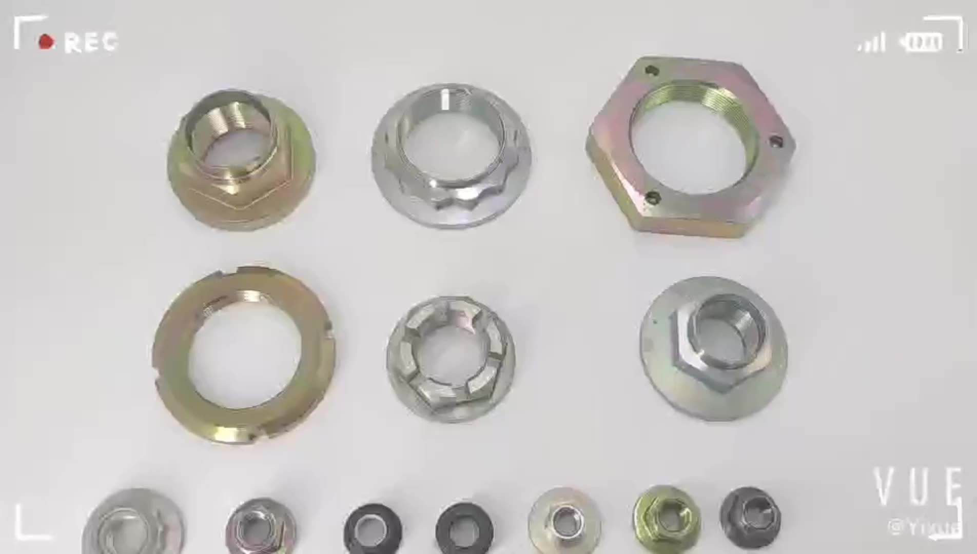 Custom 12 Point Nuts Prevailing Torque Type All-Metal Twelve Point ...