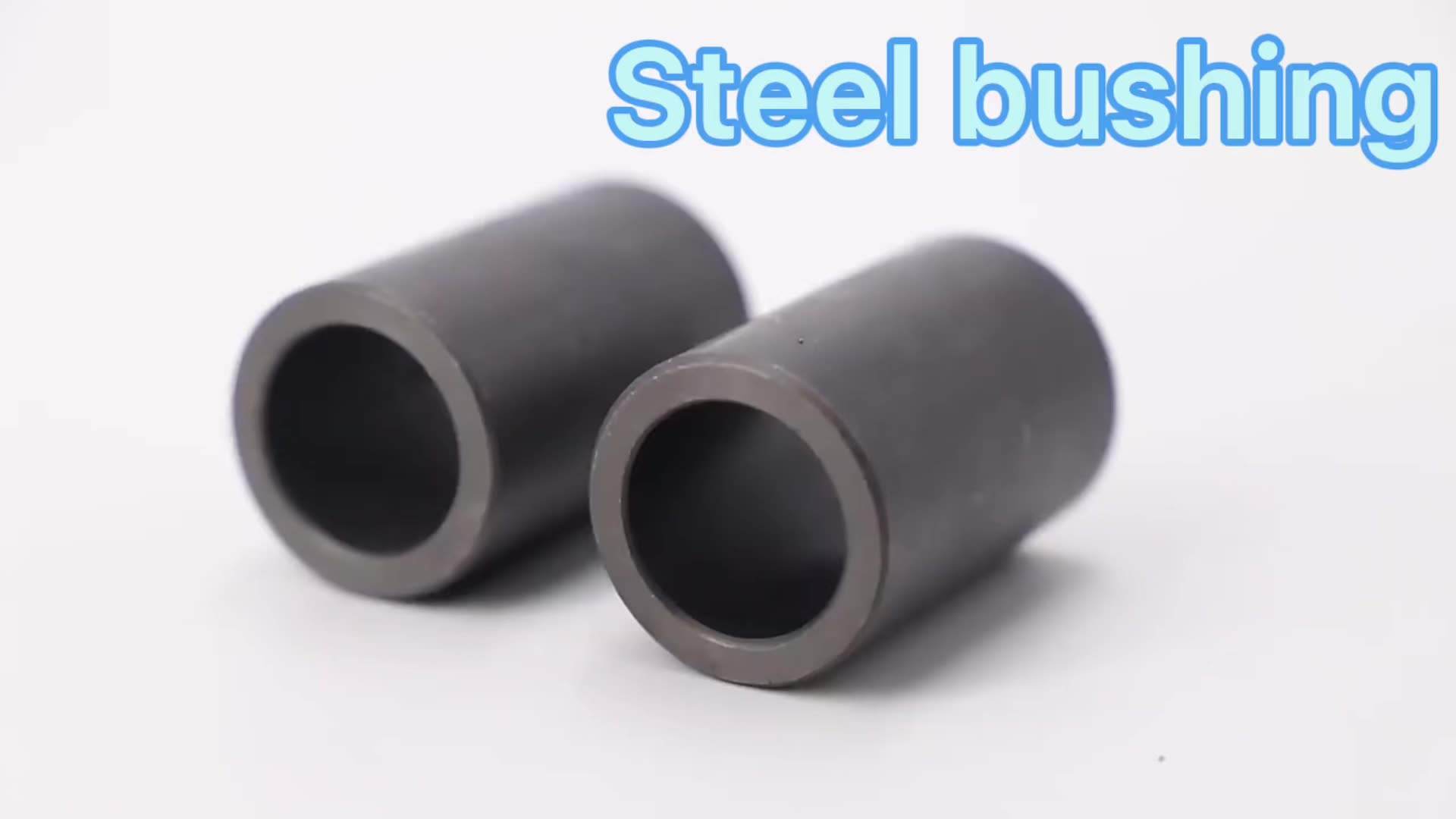 Custom Black Bushing Bearing Steel Flanged Bushing | Fastener Manufacturer