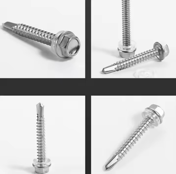 Customized self drilling screws Din 7504 galvanized flat head drywall ...