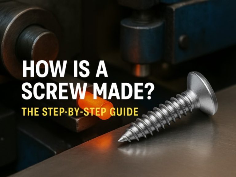 Screw Manufacturing: How Industrial Screws Are Made